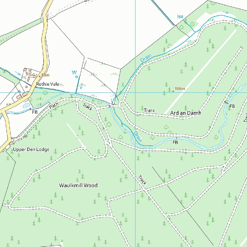 Turriff and District Ward 2 (1:10,000) Map by UK Topographic Maps ...