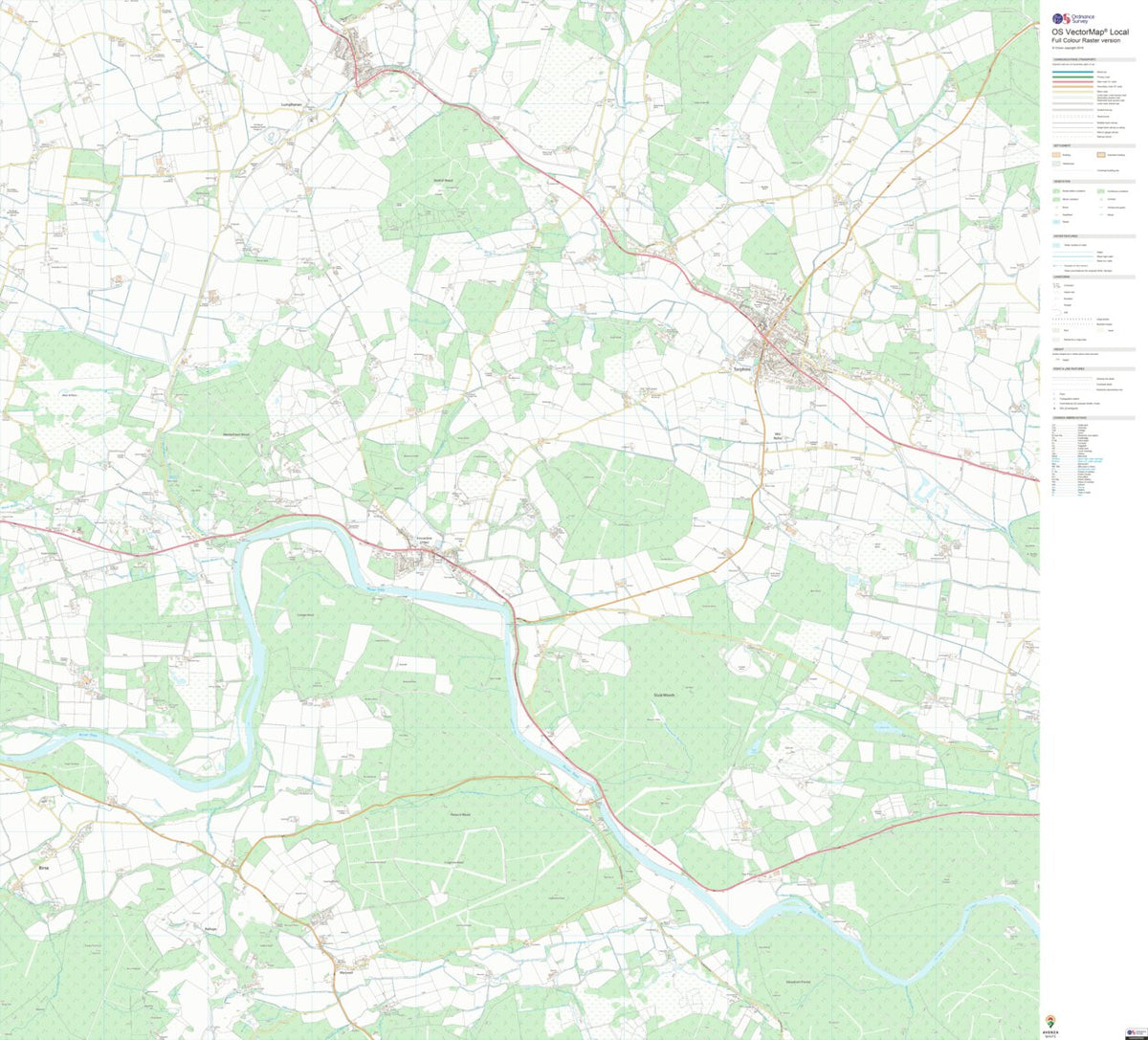 Banchory and Mid Deeside Ward 3 (1:10,000) Map by UK Topographic Maps ...