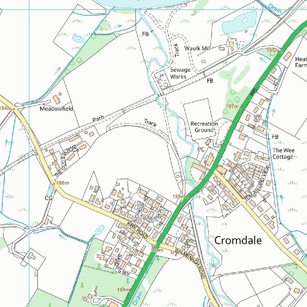 Badenoch and Strathspey Ward 8 (1:10,000) Map by UK Topographic Maps ...