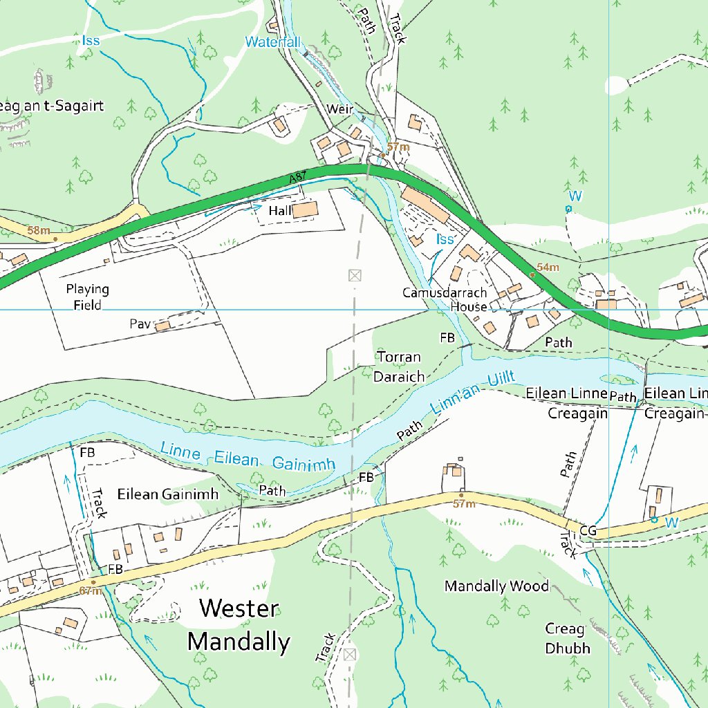 Caol and Mallaig Ward 33 (1:10,000) Map by UK Topographic Maps | Avenza ...
