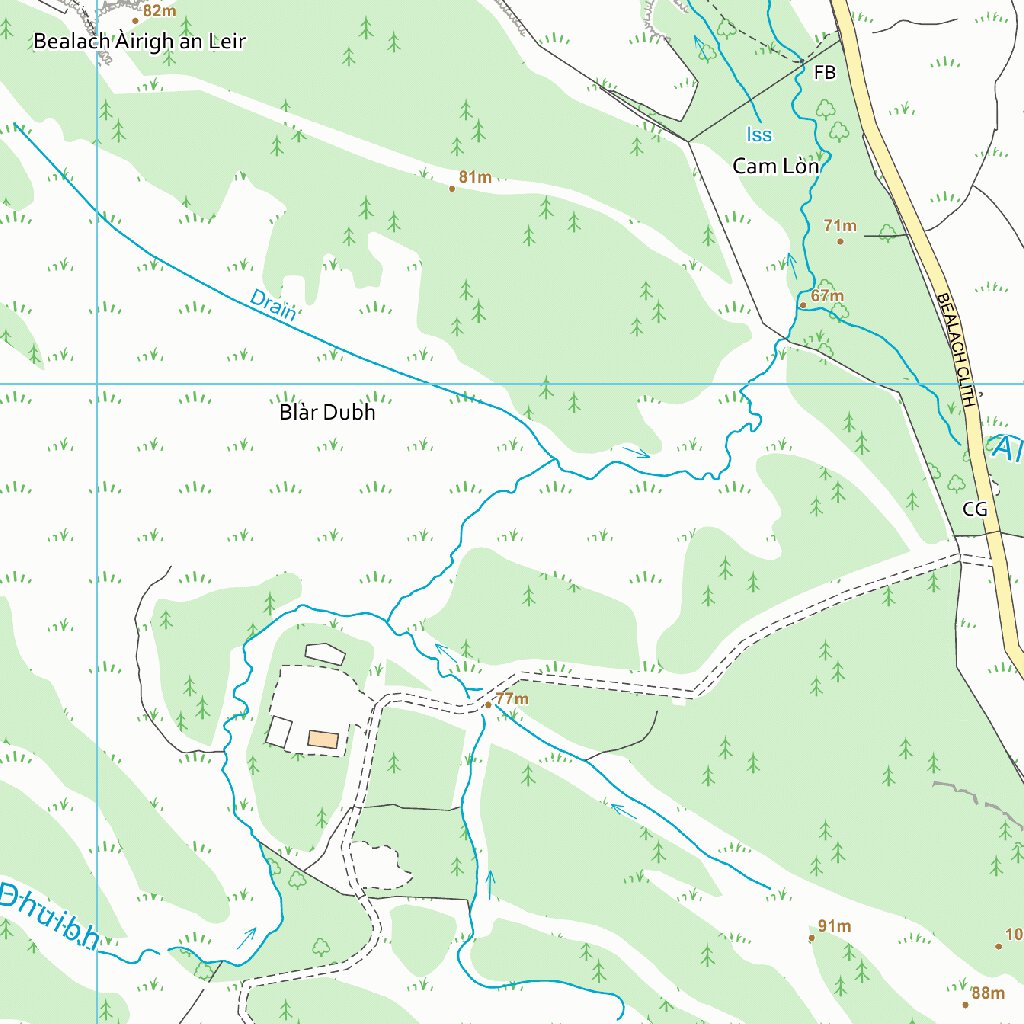 Caol and Mallaig Ward 32 (1:10,000) Map by UK Topographic Maps | Avenza ...