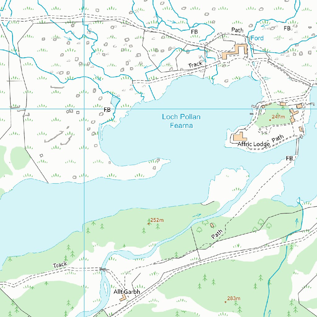 Aird and Loch Ness Ward 6 (1:10,000) Map by UK Topographic Maps ...