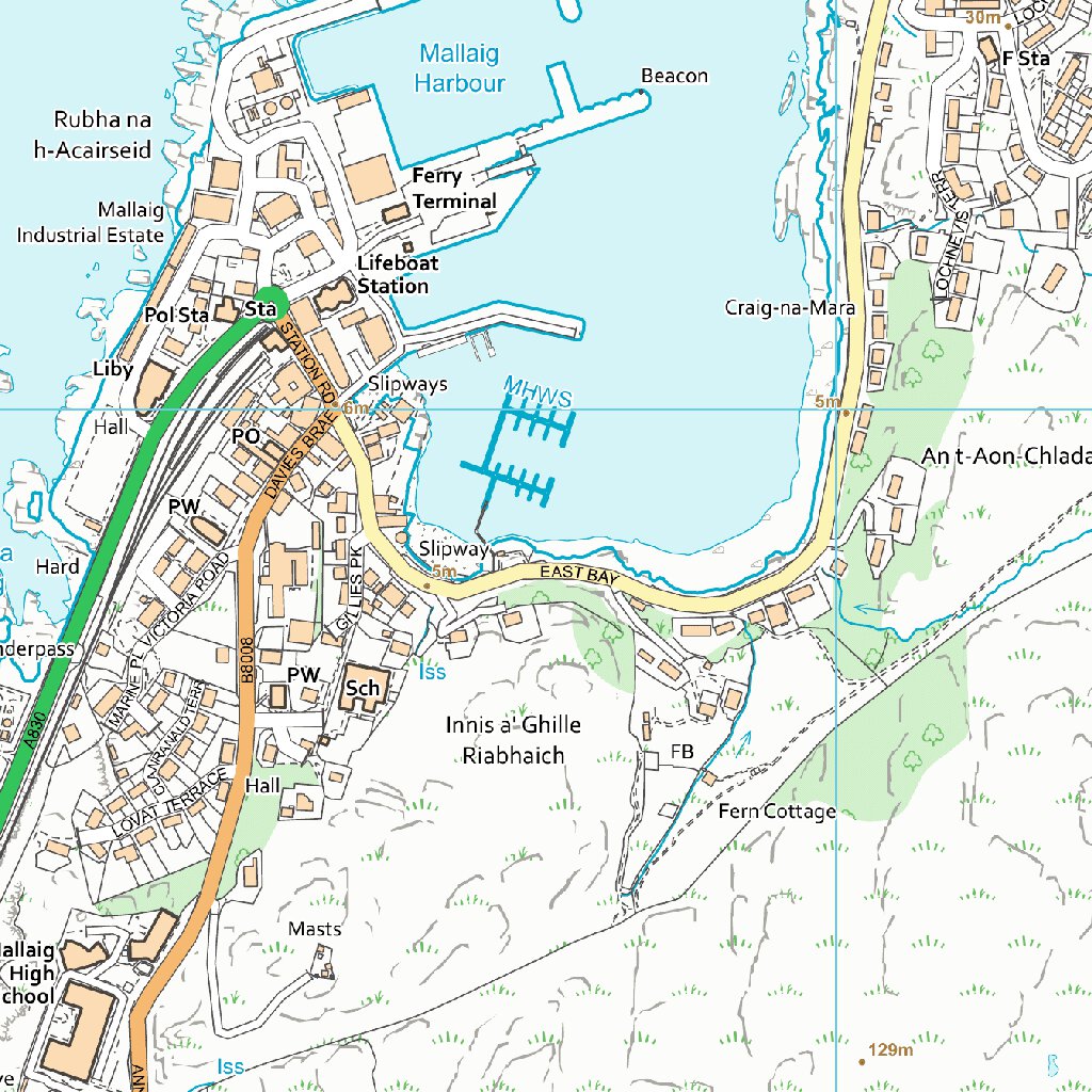 Caol and Mallaig Ward 28 (1:10,000) Map by UK Topographic Maps | Avenza ...