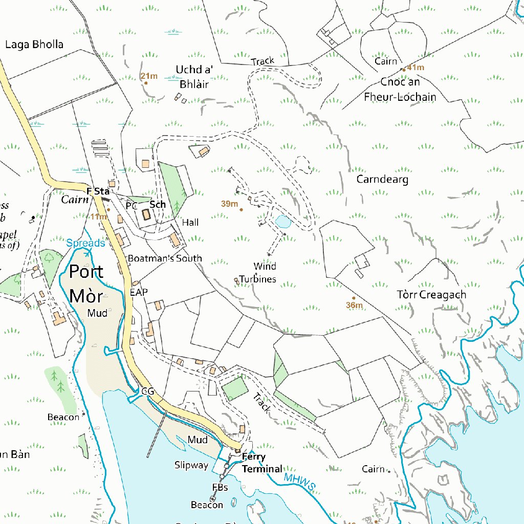 Caol and Mallaig Ward 27 (1:10,000) Map by UK Topographic Maps | Avenza ...
