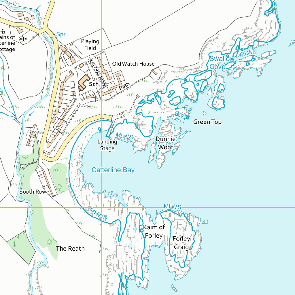 Stonehaven and Lower Deeside Ward 2 (1:10,000) Map by UK Topographic ...