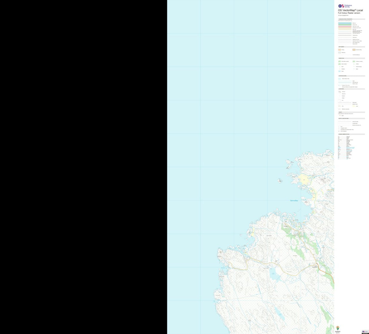 Fort William and Ardnamurchan Ward 6 (1:10,000) Map by UK Topographic ...