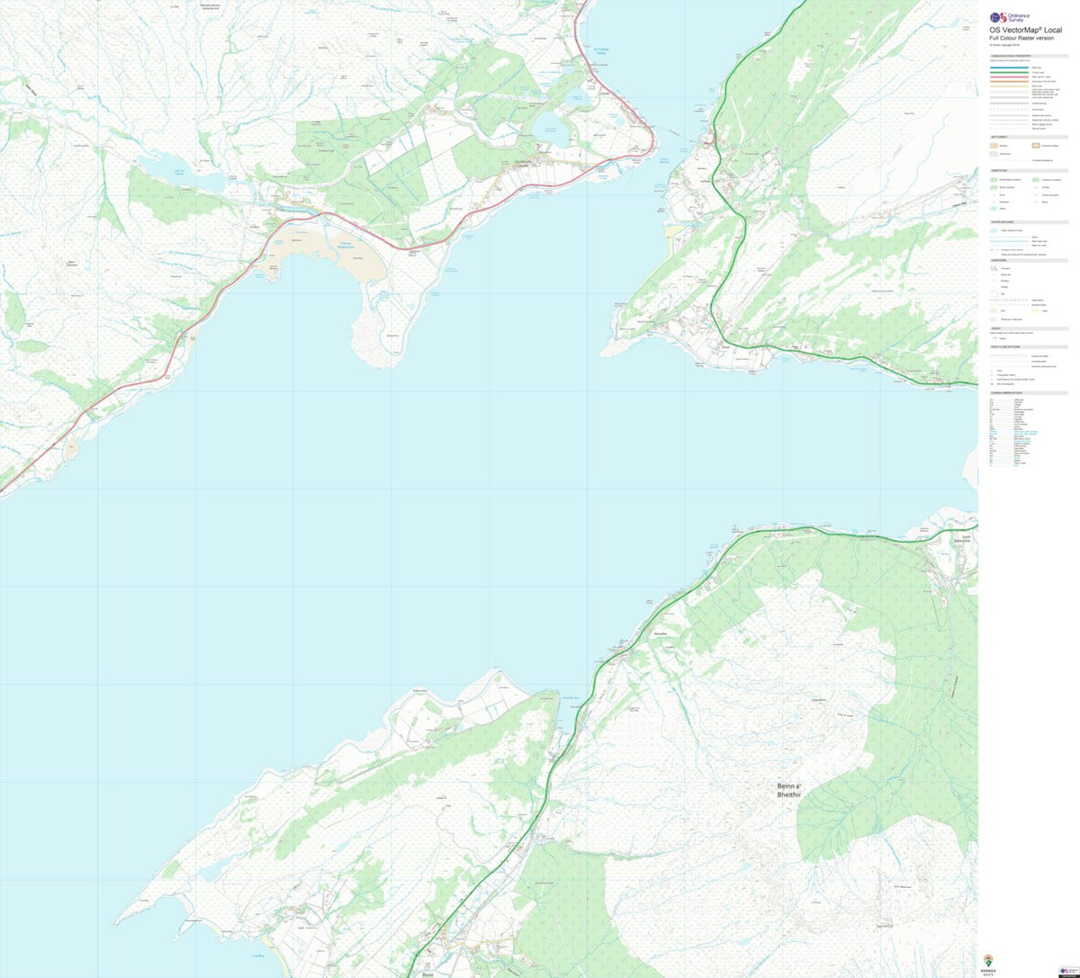 Fort William and Ardnamurchan Ward 18 (1:10,000) Map by UK Topographic ...