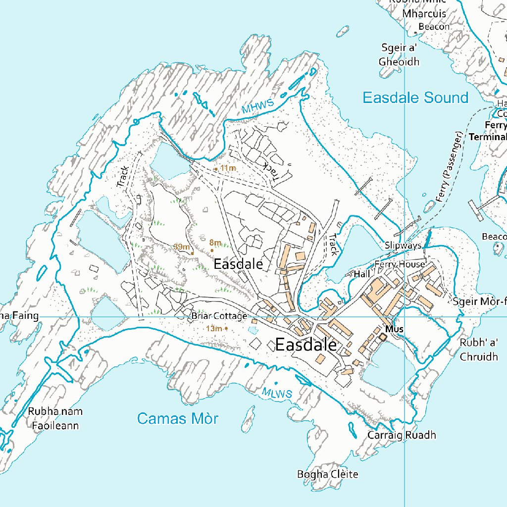 Oban South and the Isles Ward 35 (1:10,000) Map by UK Topographic Maps ...