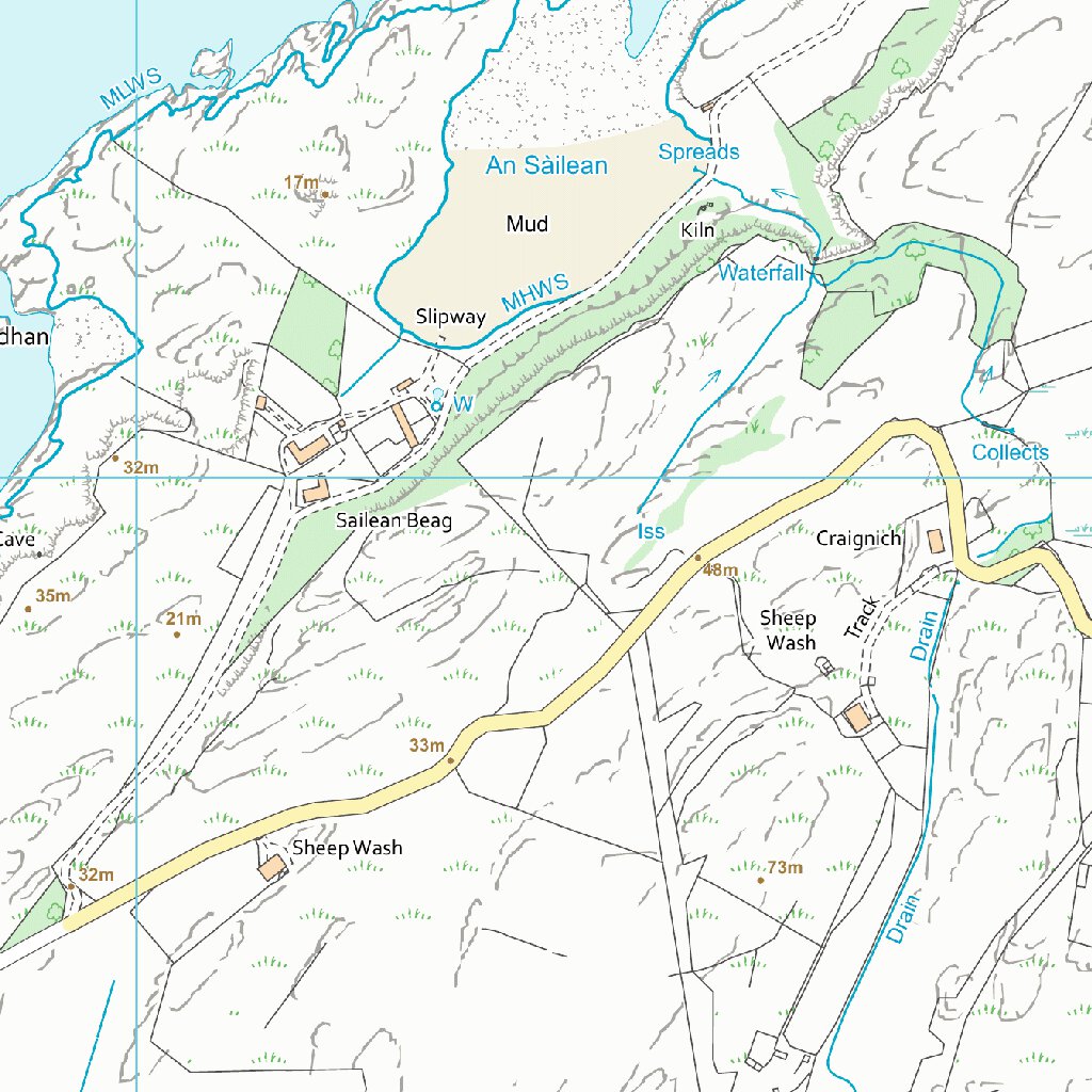 Oban North and Lorn Ward 12 (1:10,000) Map by UK Topographic Maps ...