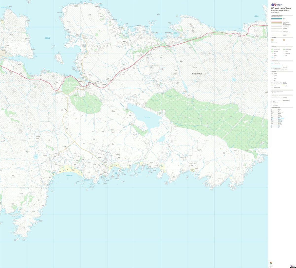 Oban South and the Isles Ward 25 (1:10,000) Map by UK Topographic Maps ...
