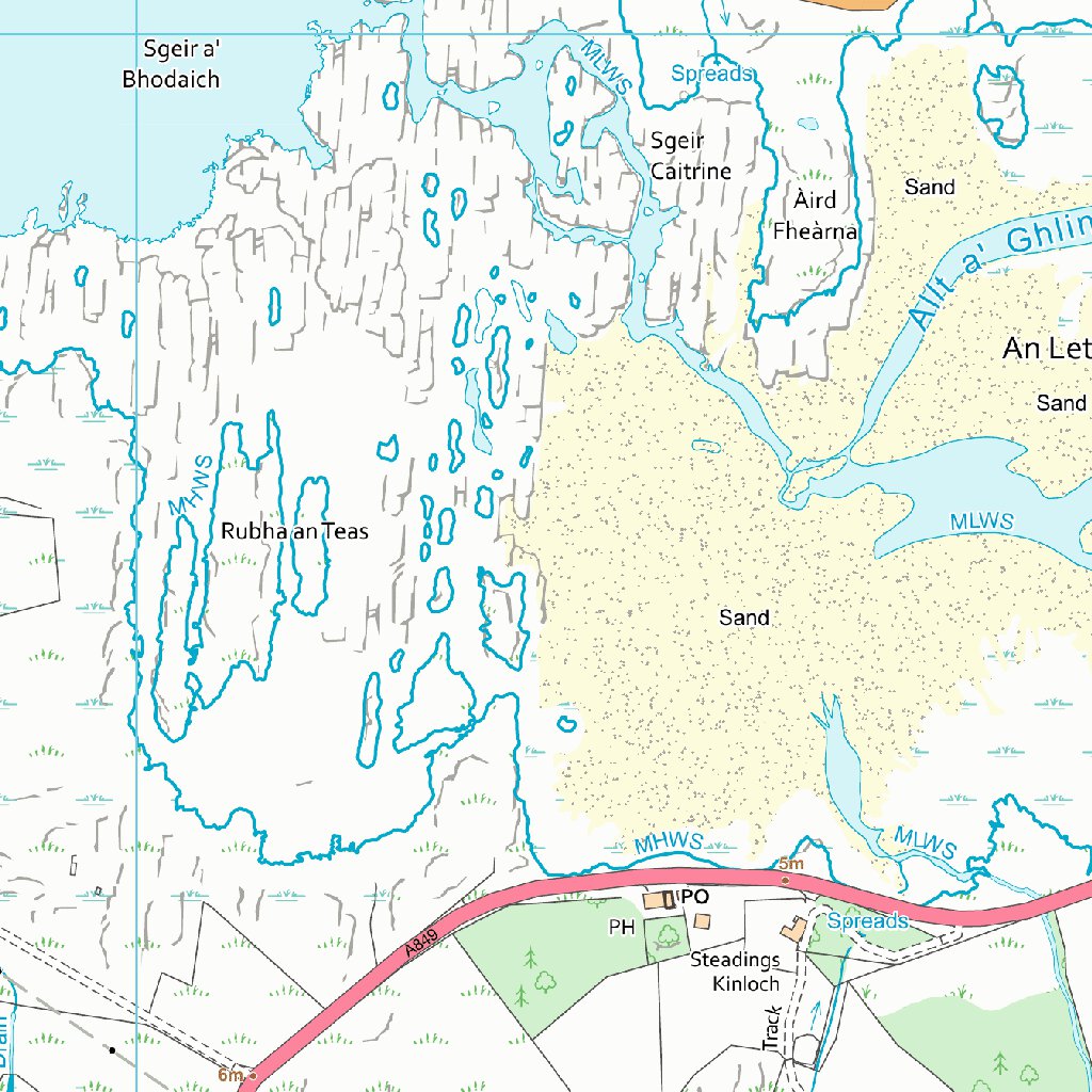 Oban South and the Isles Ward 4 (1:10,000) Map by UK Topographic Maps ...