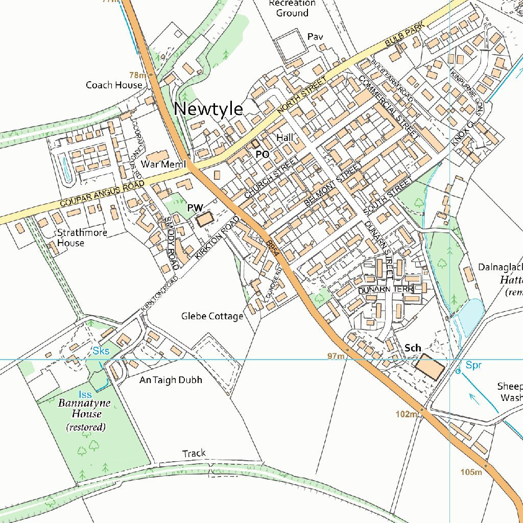 Monifieth and Sidlaw Ward 2 (1:10,000) Map by UK Topographic Maps ...