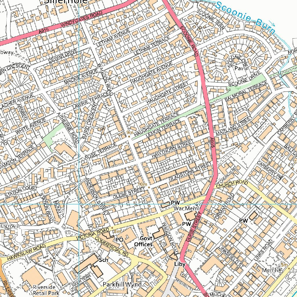 Leven, Kennoway and Largo Ward 1 (1:10,000) Map by UK Topographic Maps ...