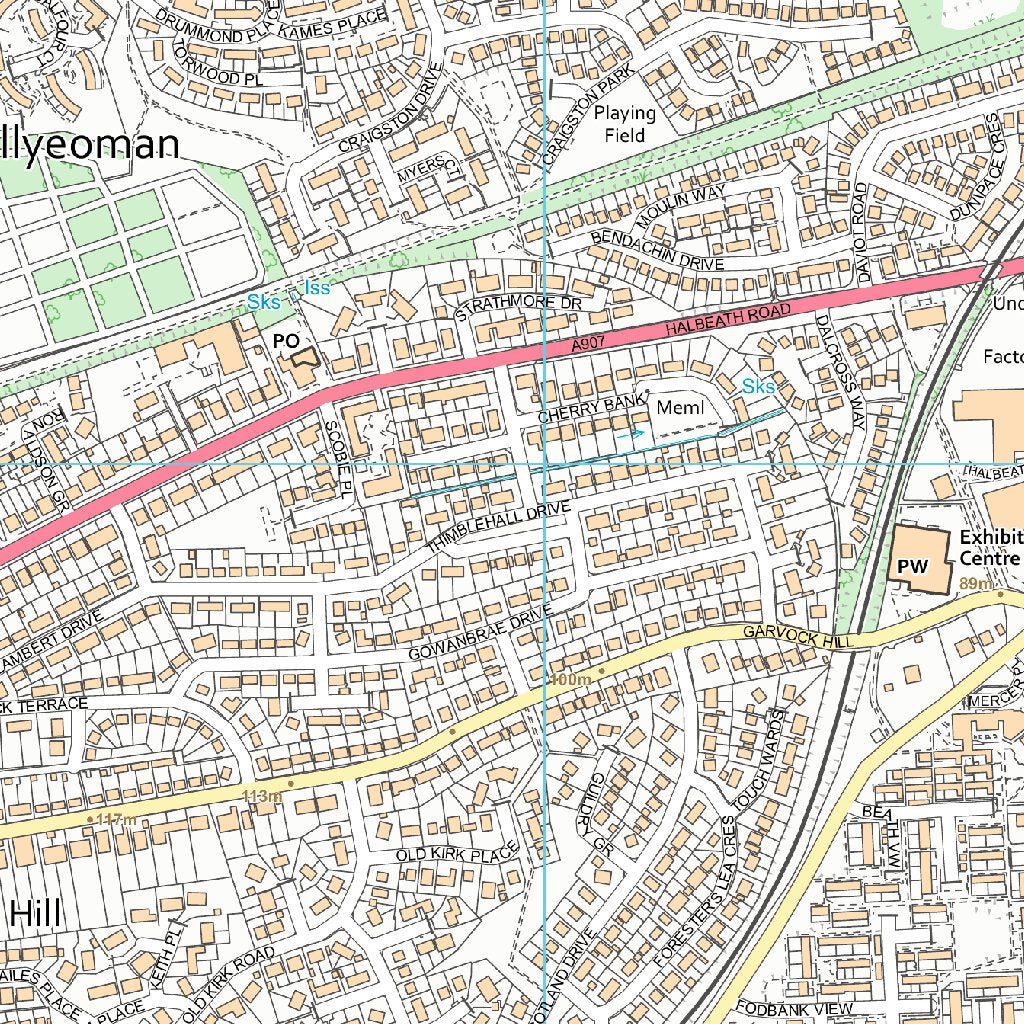 Dunfermline Central Ward 1 (1:10,000) Map by UK Topographic Maps ...