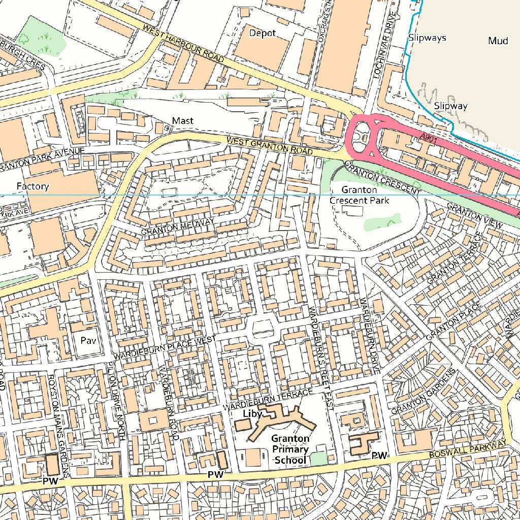 Almond Ward 1 (1:10,000) Map by UK Topographic Maps | Avenza Maps