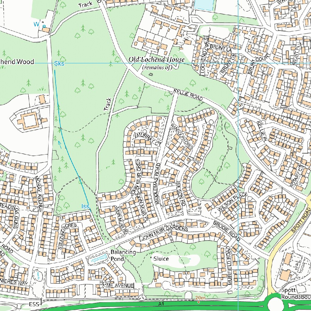 Dunbar and East Linton Ward 2 (1:10,000) Map by UK Topographic Maps ...