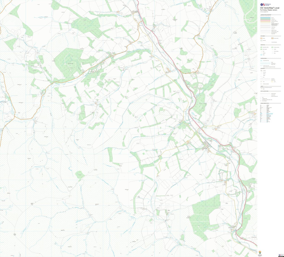 Galashiels and District Ward 1 (1:10,000) Map by UK Topographic Maps ...