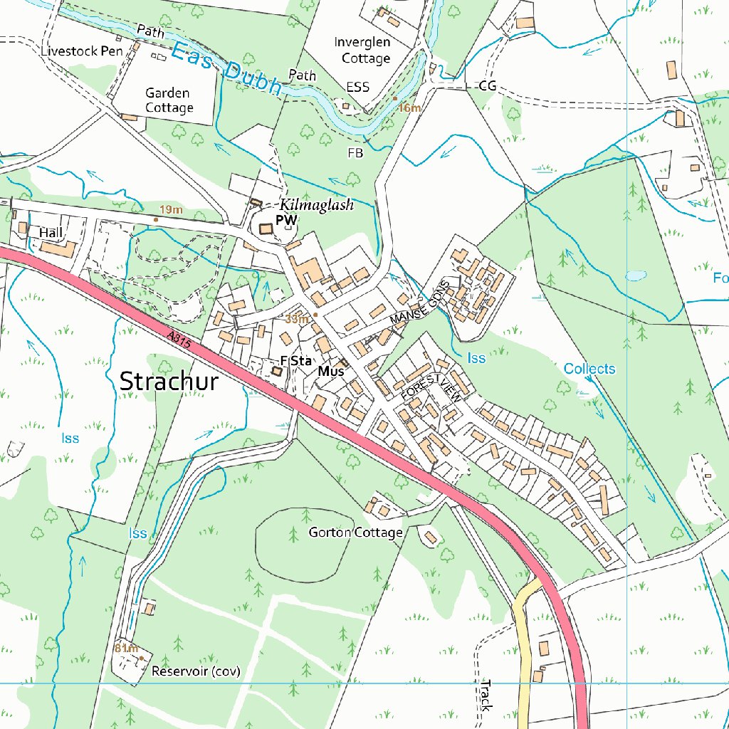 Cowal Ward 9 (1:10,000) Map by UK Topographic Maps | Avenza Maps