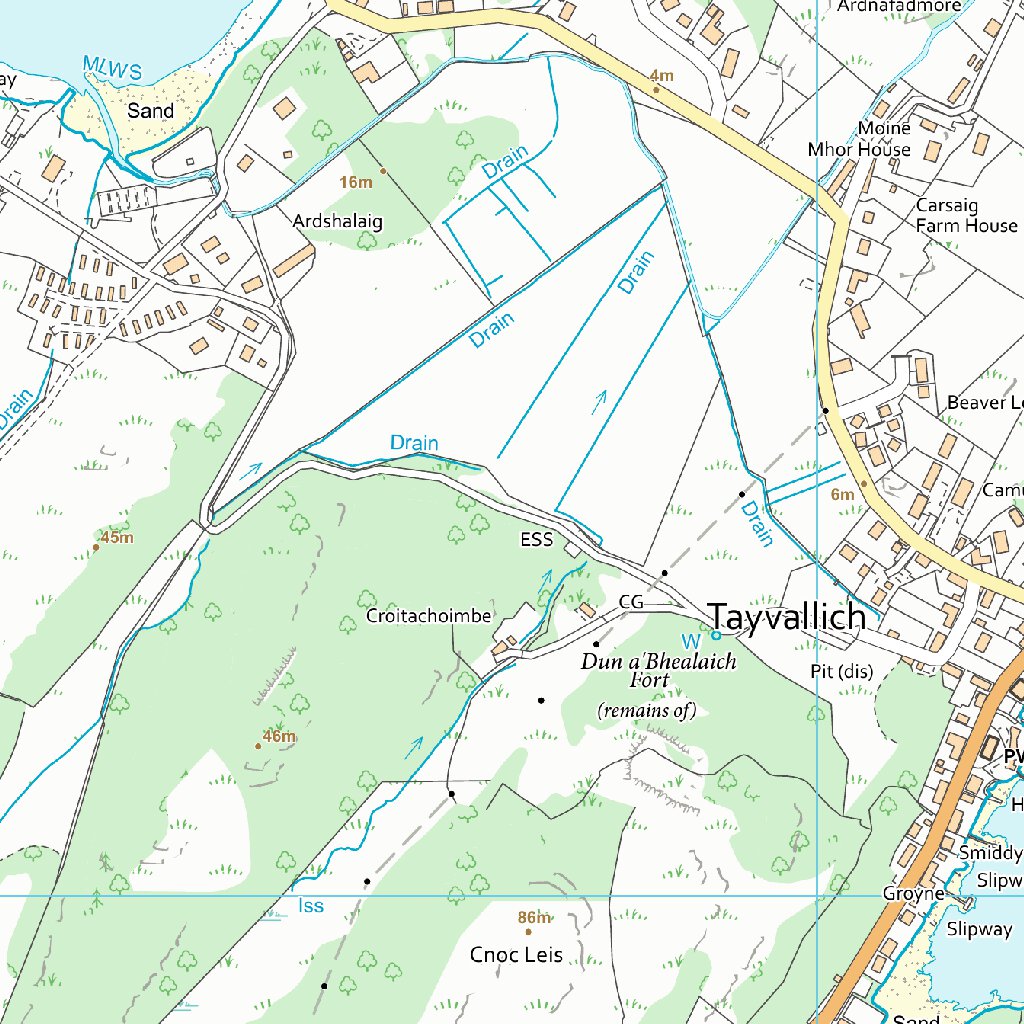 Kintyre and the Islands Ward 30 (1:10,000) Map by UK Topographic Maps ...