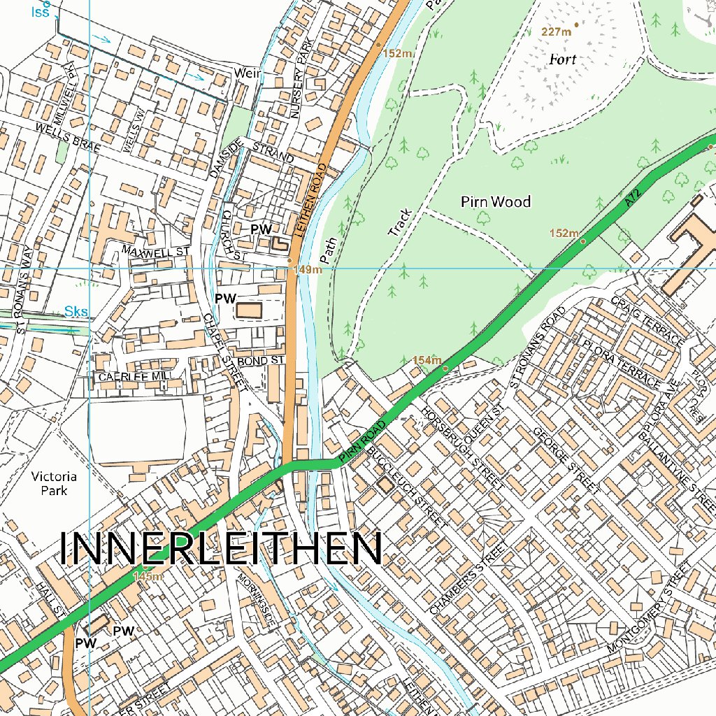 Tweeddale East Ward 2 (1:10,000) Map by UK Topographic Maps | Avenza Maps