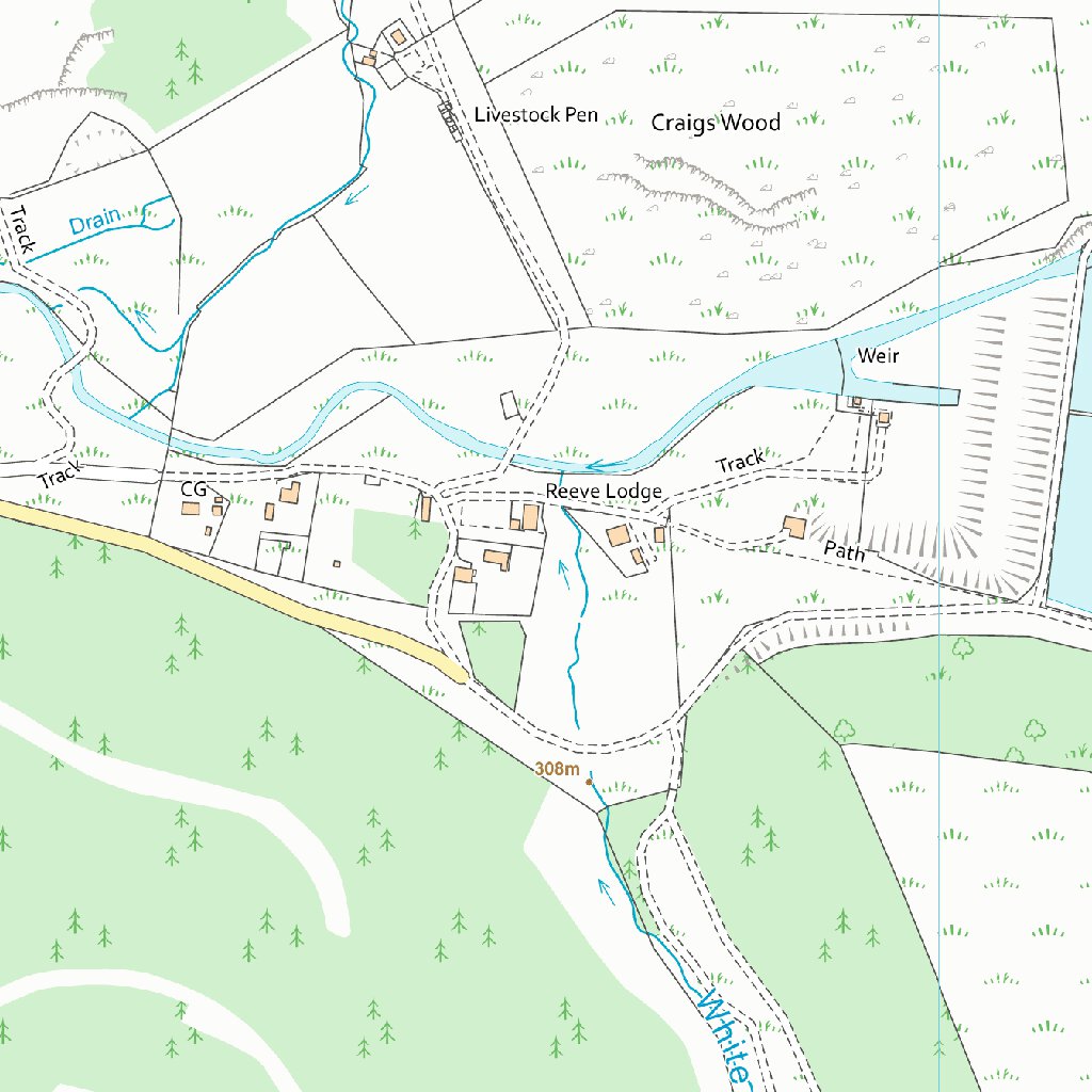 Clydesdale East Ward 2 (1:10,000) Map by UK Topographic Maps | Avenza Maps