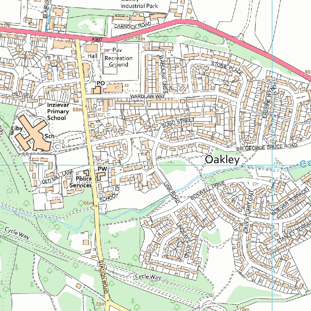 West Fife and Coastal Villages Ward 1 (1:10,000) Map by UK Topographic ...