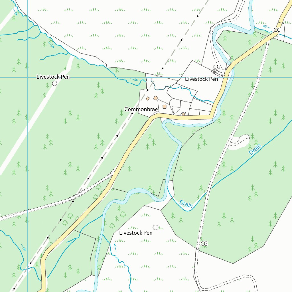 Hawick and Hermitage Ward 3 (1:10,000) Map by UK Topographic Maps ...
