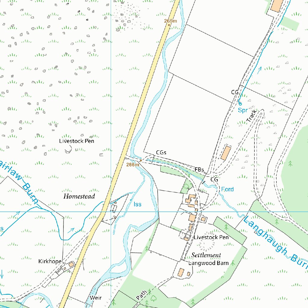 Tweeddale West Ward 5 (1:10,000) Map by UK Topographic Maps | Avenza Maps
