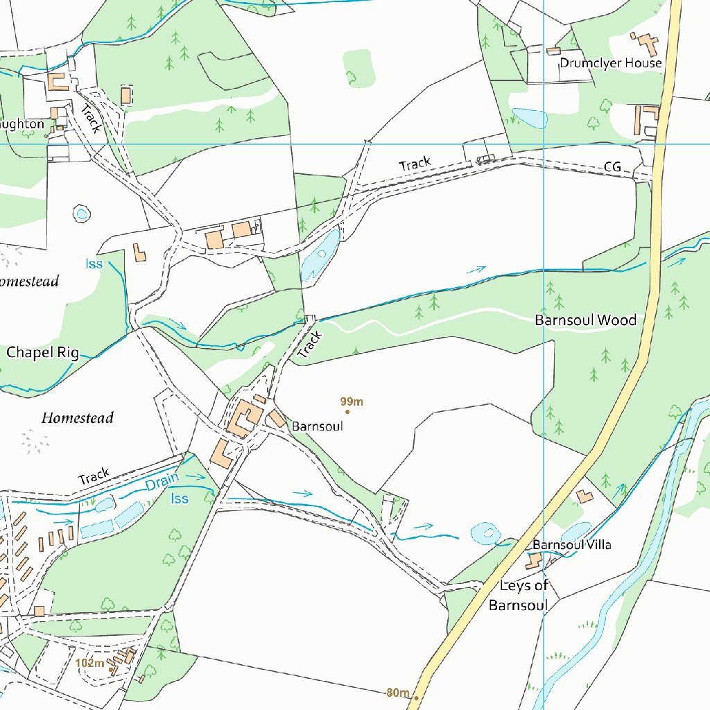 Castle Douglas and Crocketford Ward 6 (1:10,000) Map by UK Topographic ...