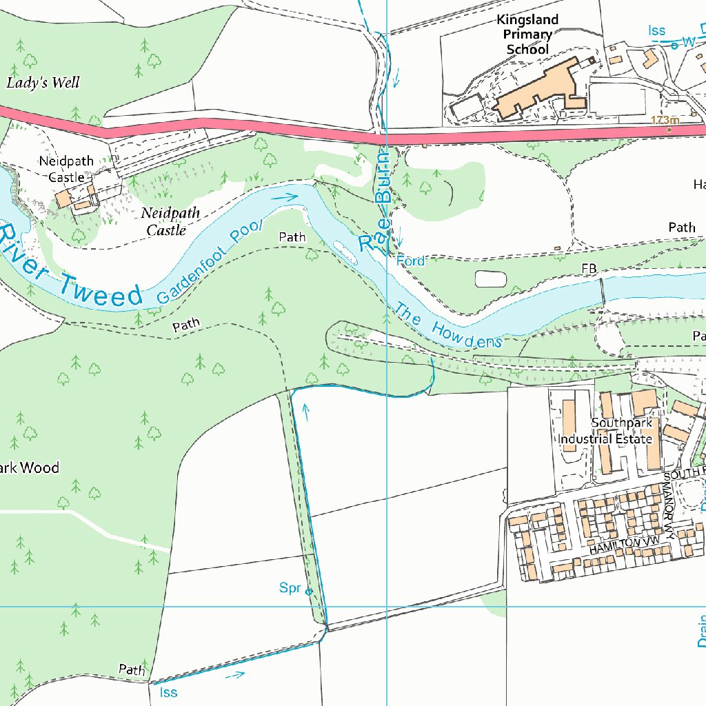 Tweeddale West Ward 3 (1:10,000) Map by UK Topographic Maps | Avenza Maps