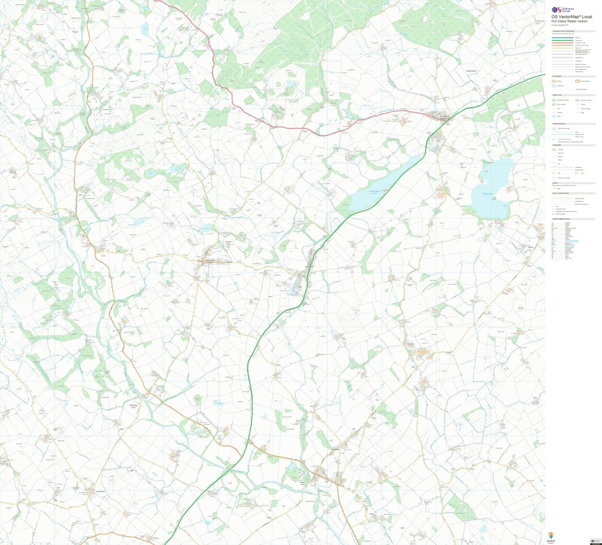 Castle Douglas and Crocketford Ward 1 (1:10,000) Map by UK Topographic ...