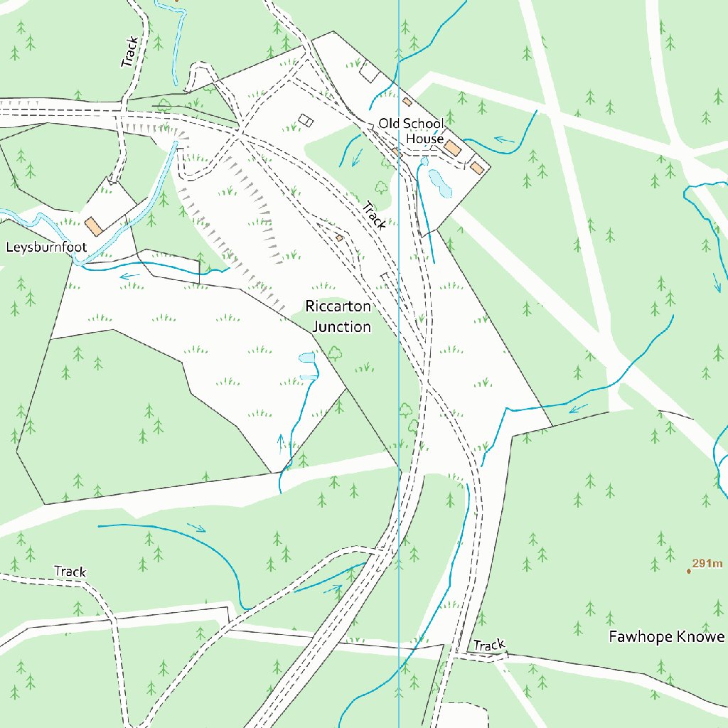 Hawick and Hermitage Ward 1 (1:10,000) Map by UK Topographic Maps ...