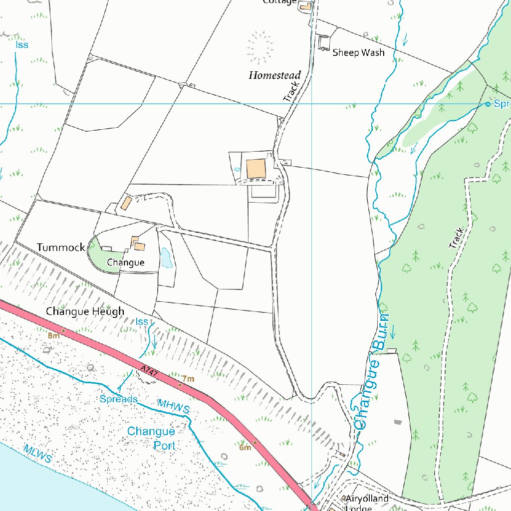 Mid Galloway and Wigtown West Ward 11 (1:10,000) Map by UK Topographic ...