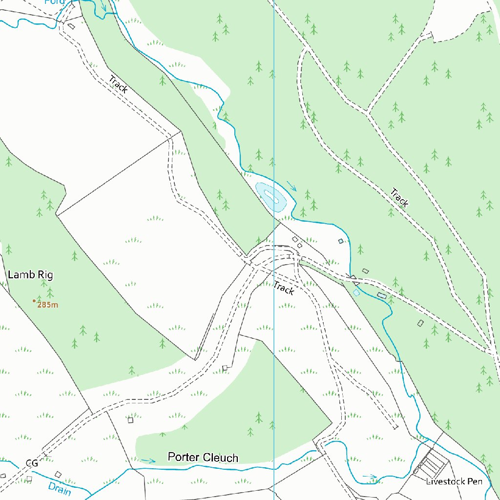 Annandale North Ward 4 (1:10,000) Map by UK Topographic Maps | Avenza Maps