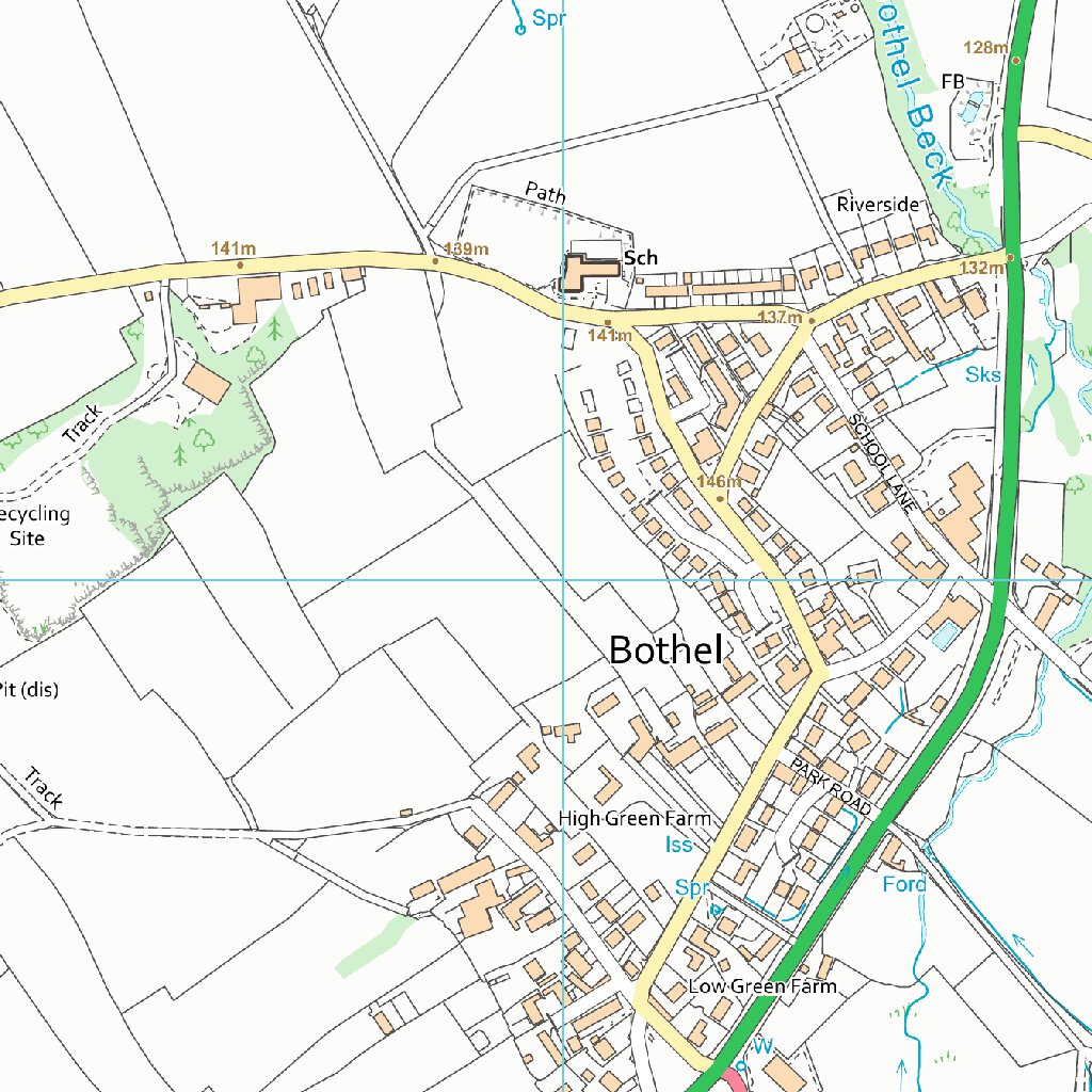 Bothel and Wharrels Ward 4 (1:10,000) Map by UK Topographic Maps ...