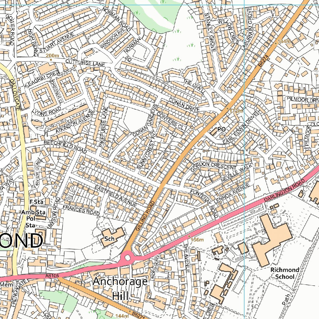 North Yorkshire 40 (1:10,000) Map by UK Topographic Maps | Avenza Maps