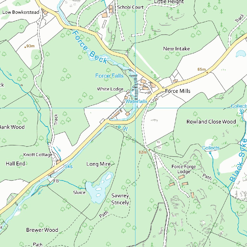 Coniston and Hawkshead Ward 1 (1:10,000) Map by UK Topographic Maps ...