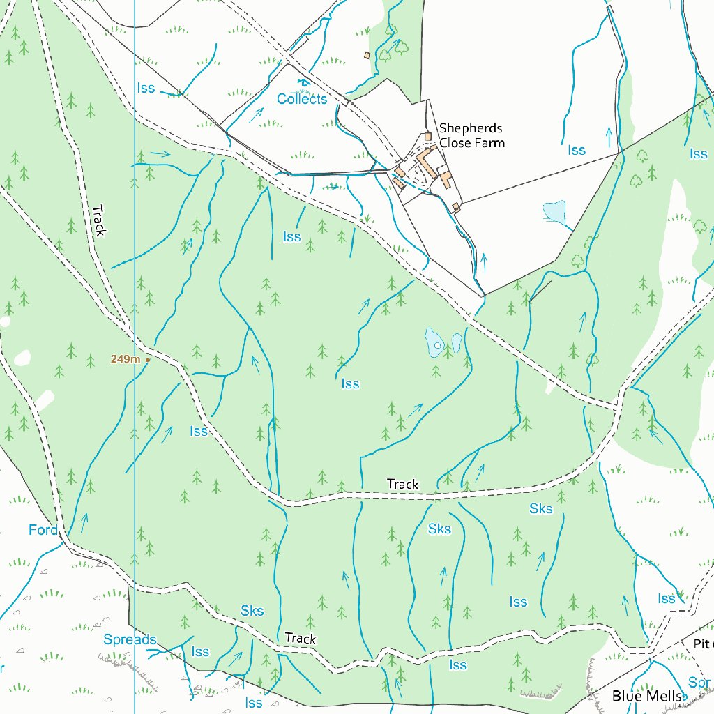 North Yorkshire 36 (1:10,000) Map by UK Topographic Maps | Avenza Maps