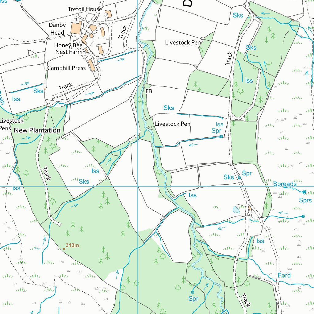 North Yorkshire 16 (1:10,000) Map by UK Topographic Maps | Avenza Maps