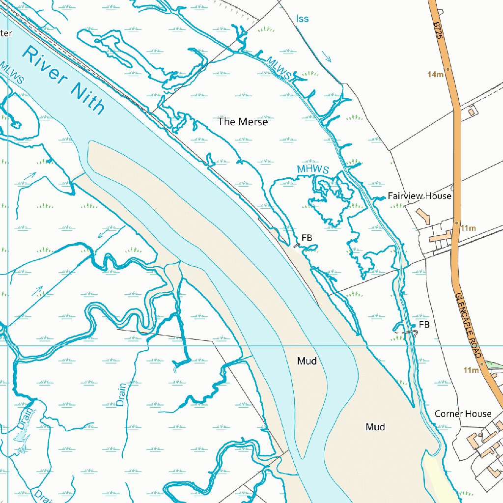 Nith Ward 1 (1:10,000) Map by UK Topographic Maps | Avenza Maps