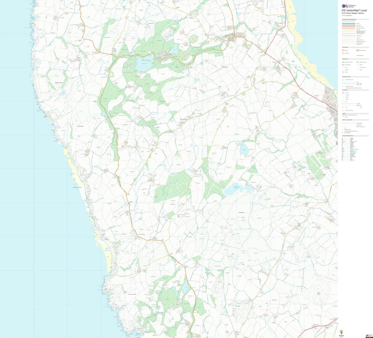 Stranraer and the Rhins Ward 1 (1:10,000) Map by UK Topographic Maps ...