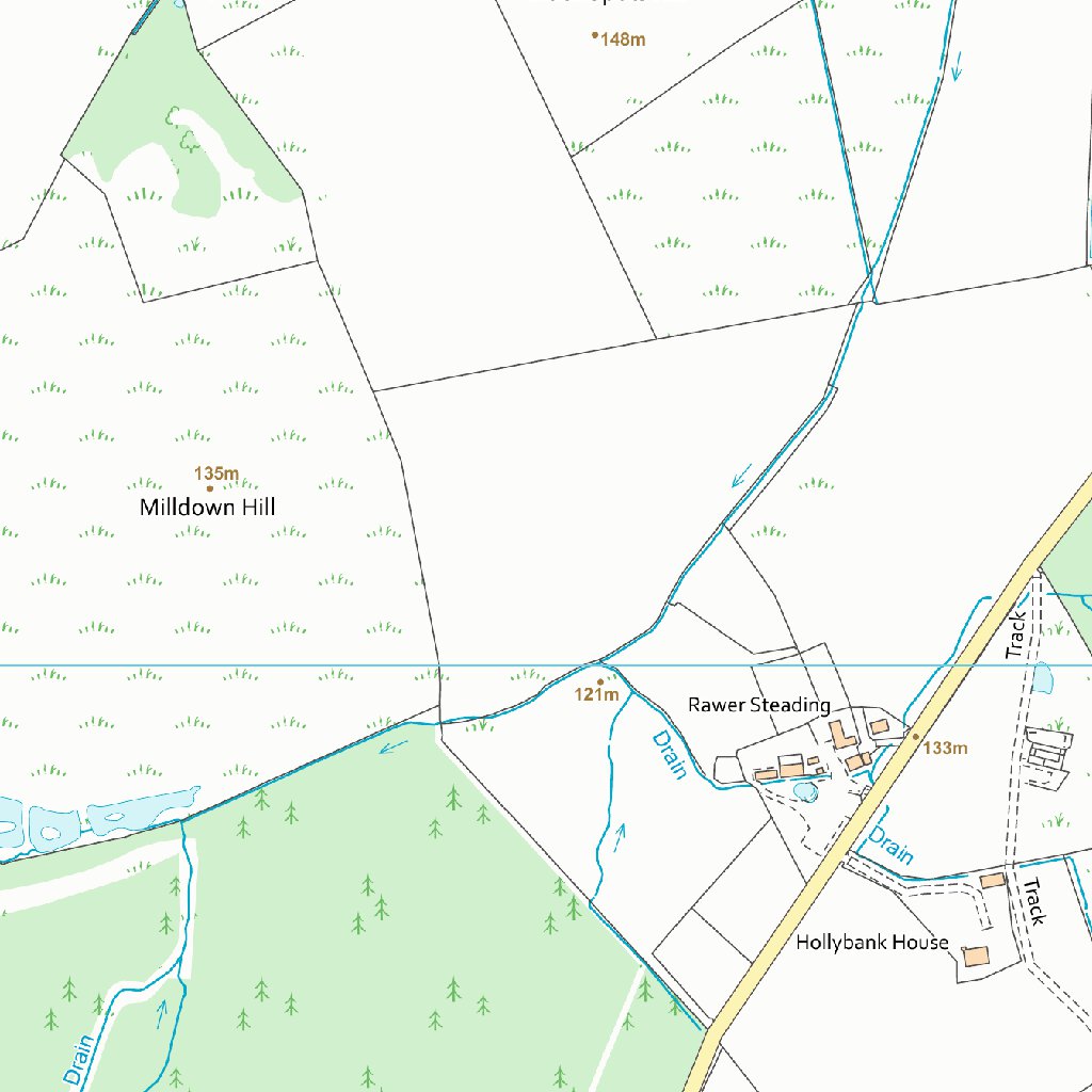 Stranraer and the Rhins Ward 1 (1:10,000) Map by UK Topographic Maps ...