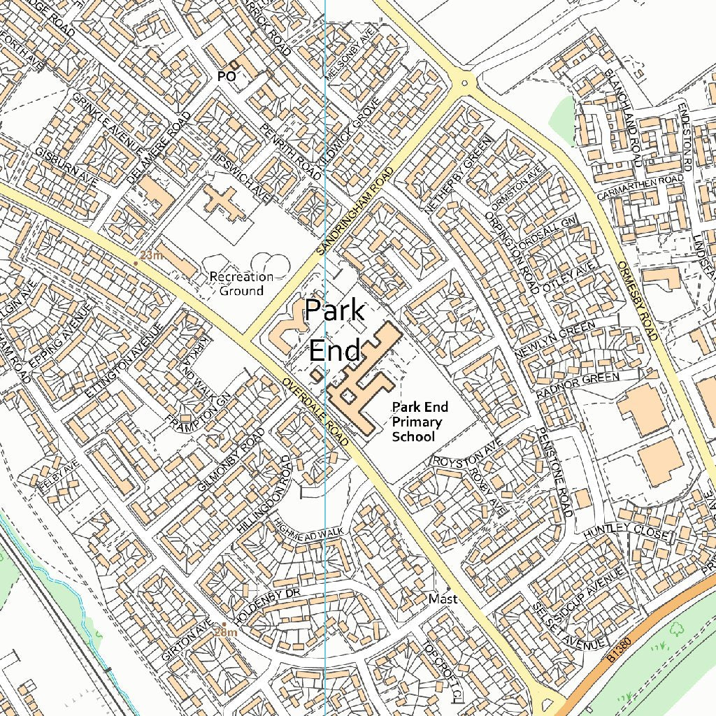 Billingham South Ward 1 (1:10,000) Map by UK Topographic Maps | Avenza Maps