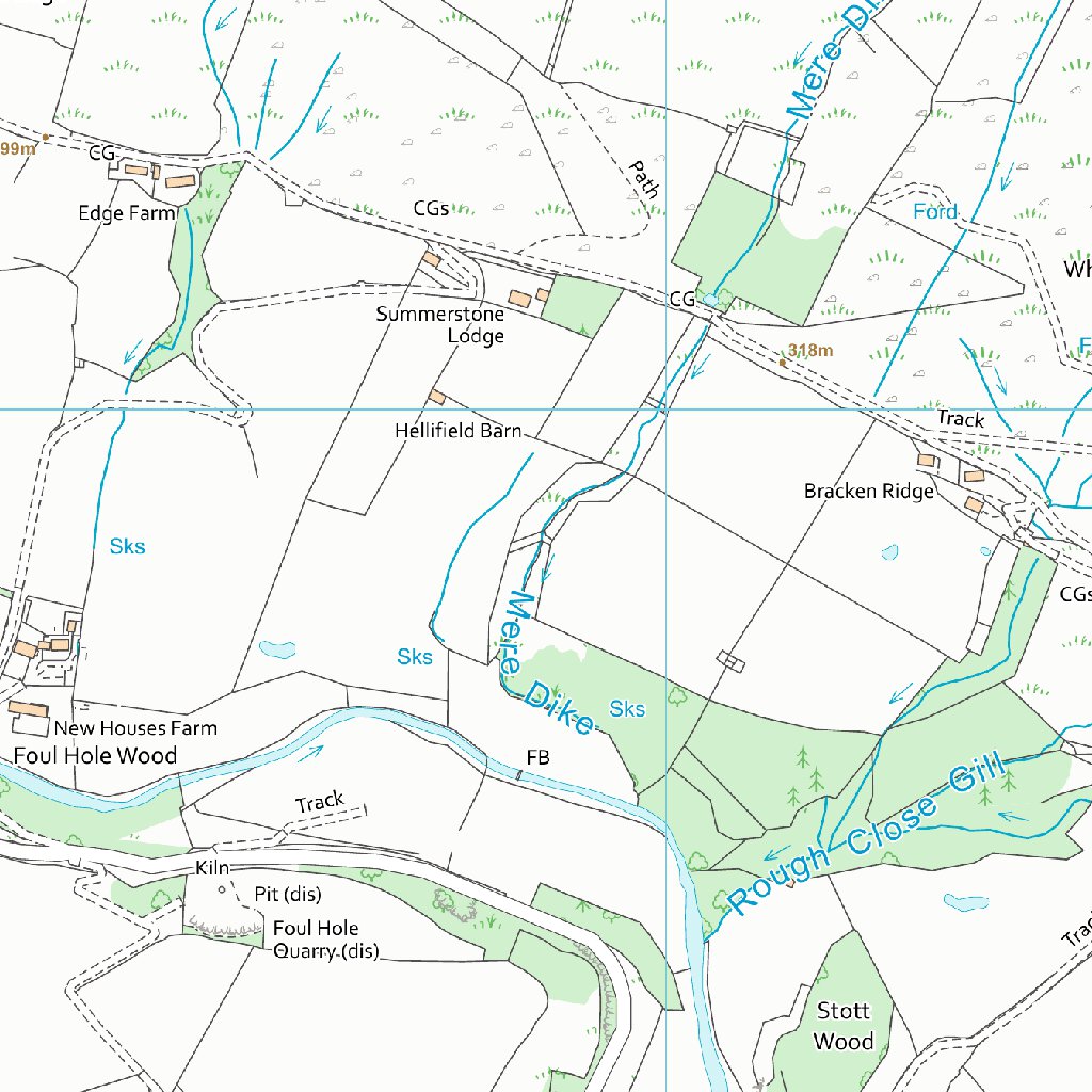 North Yorkshire 45 (1:10,000) Map by UK Topographic Maps | Avenza Maps