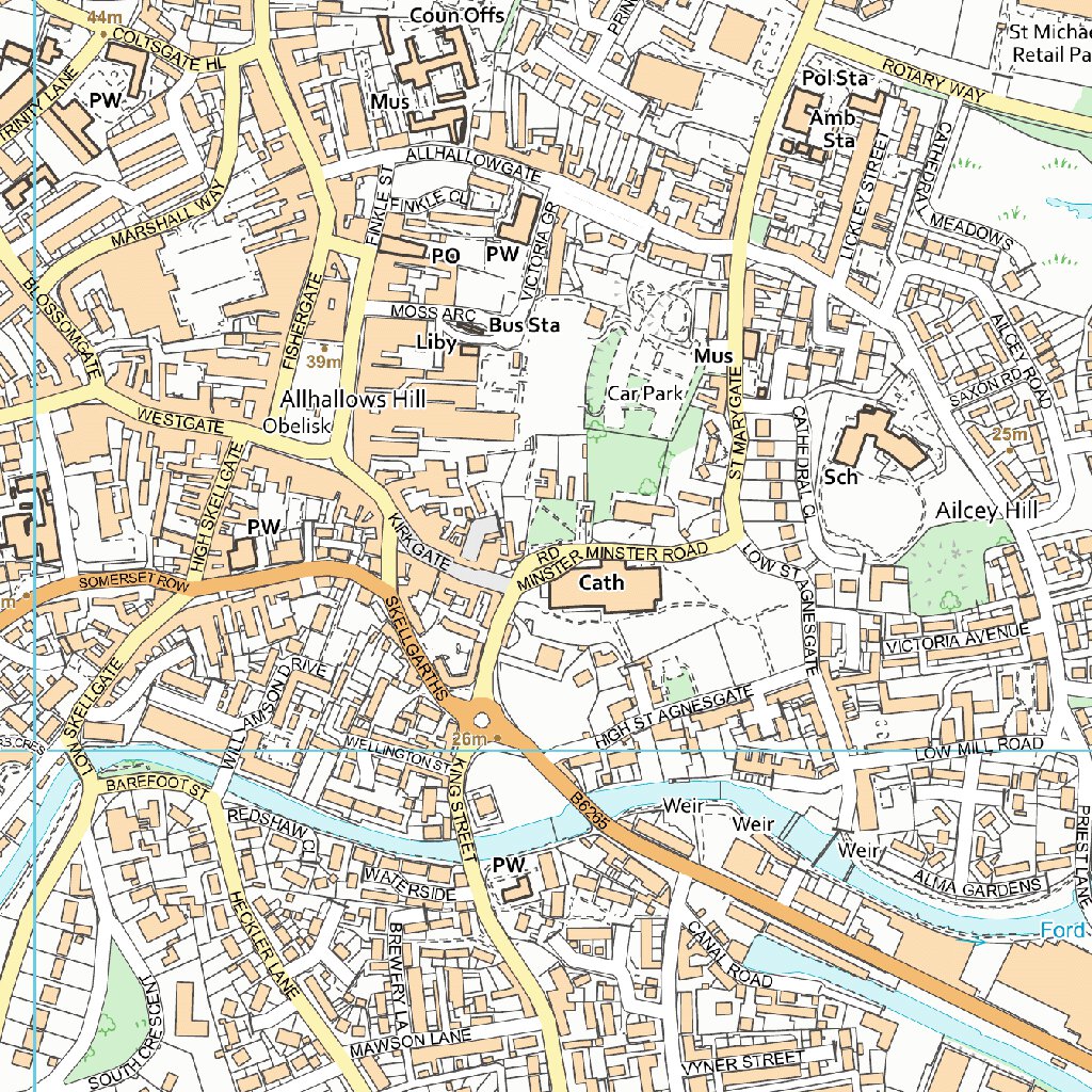 North Yorkshire 35 (1:10,000) Map by UK Topographic Maps | Avenza Maps