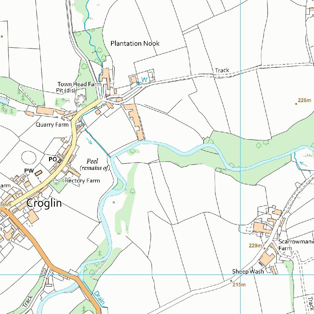 Alston and Fellside Ward 3 (1:10,000) Map by UK Topographic Maps ...