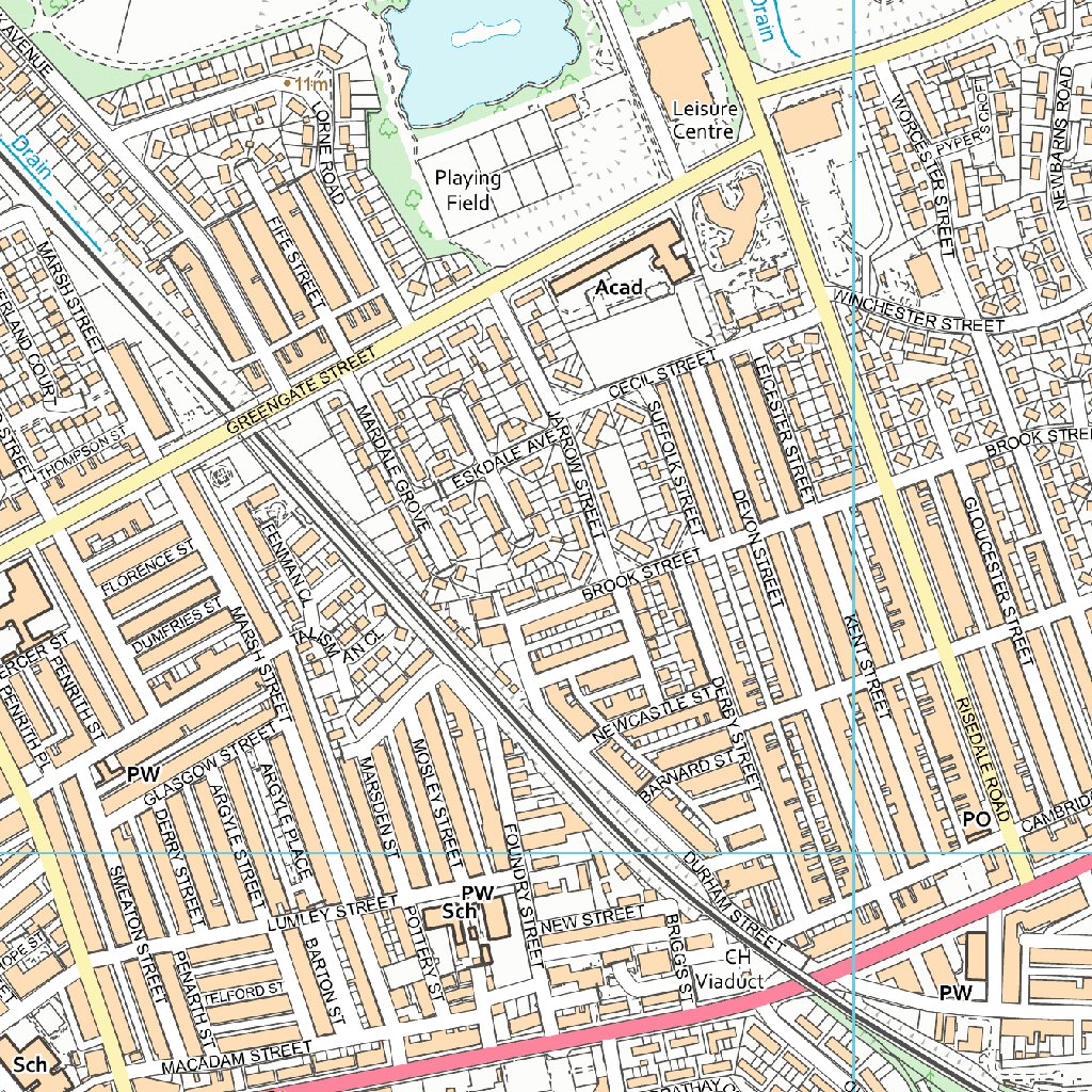 Walney Island Ward 1 (1:10,000) Map by UK Topographic Maps | Avenza Maps