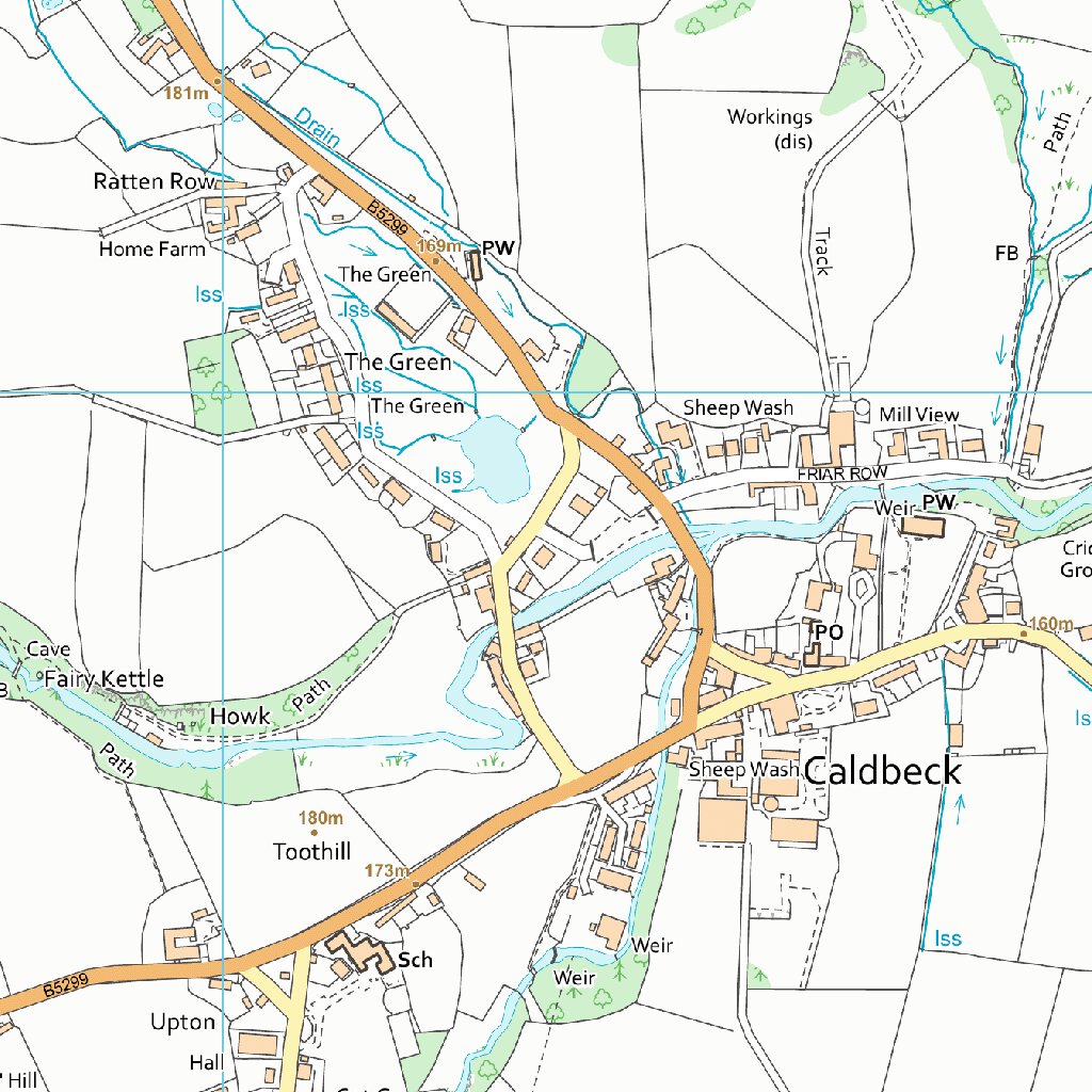 Thursby Ward 1 (1:10,000) Map by UK Topographic Maps | Avenza Maps
