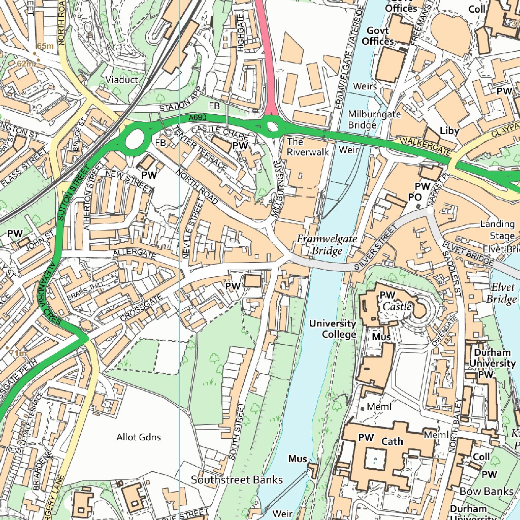 County Durham 2 (1:10,000) Map by UK Topographic Maps | Avenza Maps