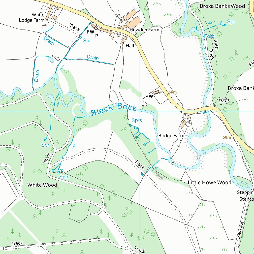 North Yorkshire 54 (1:10,000) Map by UK Topographic Maps | Avenza Maps